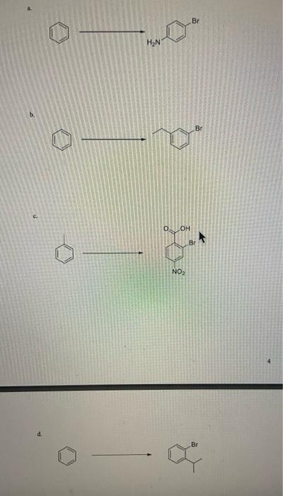 Solved 2. Starting from the reactant given, outline a | Chegg.com