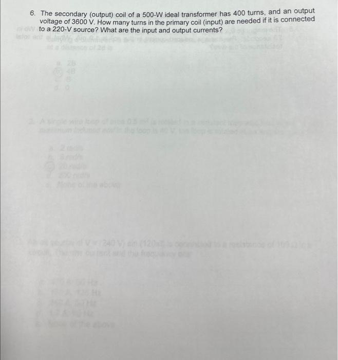 Solved 20 secondt. The average induced current in the ooll | Chegg.com
