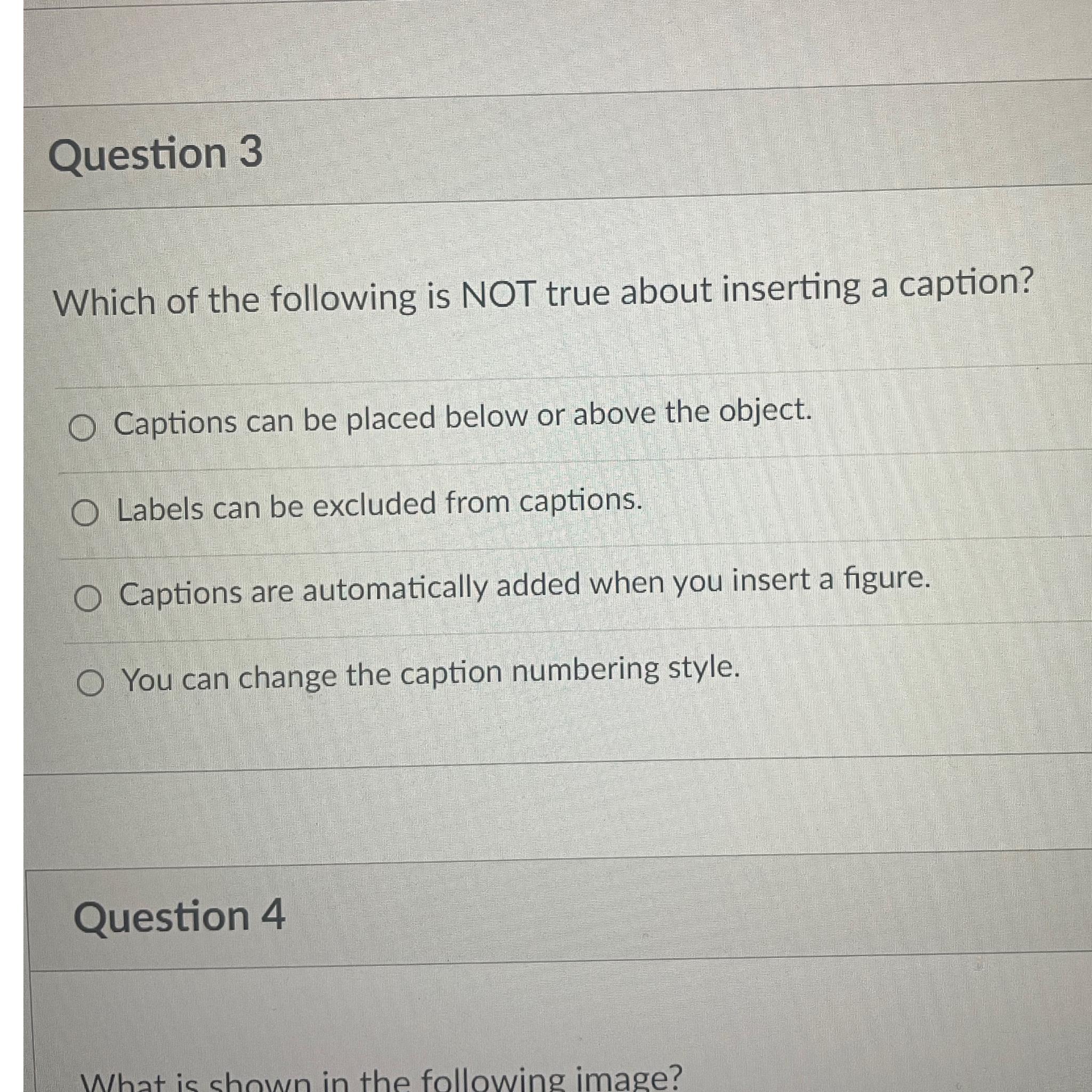 Solved Question 3Which of the following is NOT true about | Chegg.com