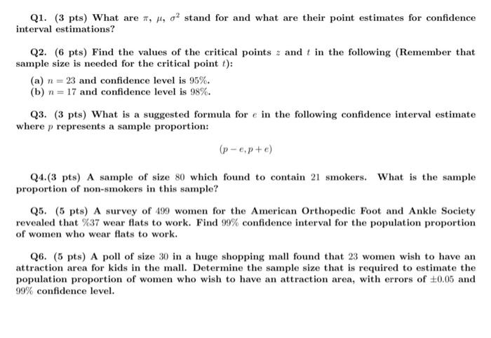 Solved Q1. (3 pts) What are 7, H, O2 stand for and what are | Chegg.com