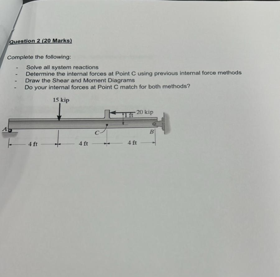 Solved Question 2 (20 ﻿Marks)Complete the following:Solve | Chegg.com