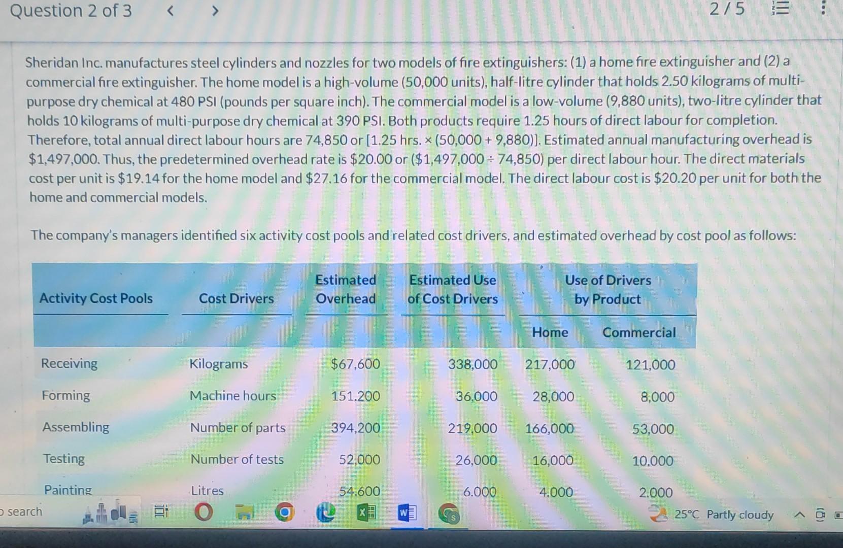 Solved Calculate the total cost per unit for each product | Chegg.com