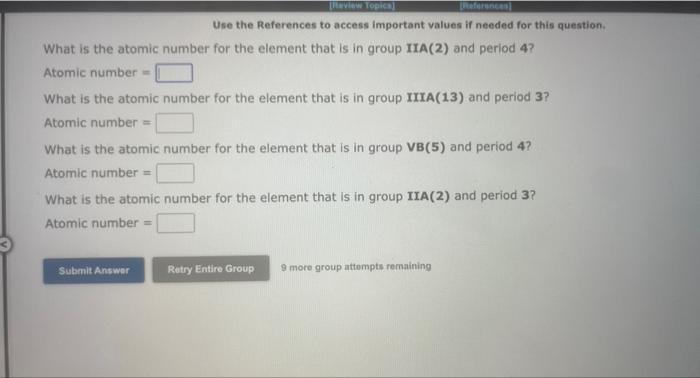Solved Use the References to access important values if | Chegg.com