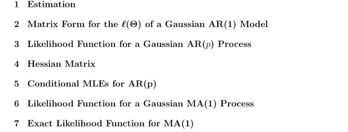 Solved 1. Simulate 10,000 realizations of the AR(1) process | Chegg.com