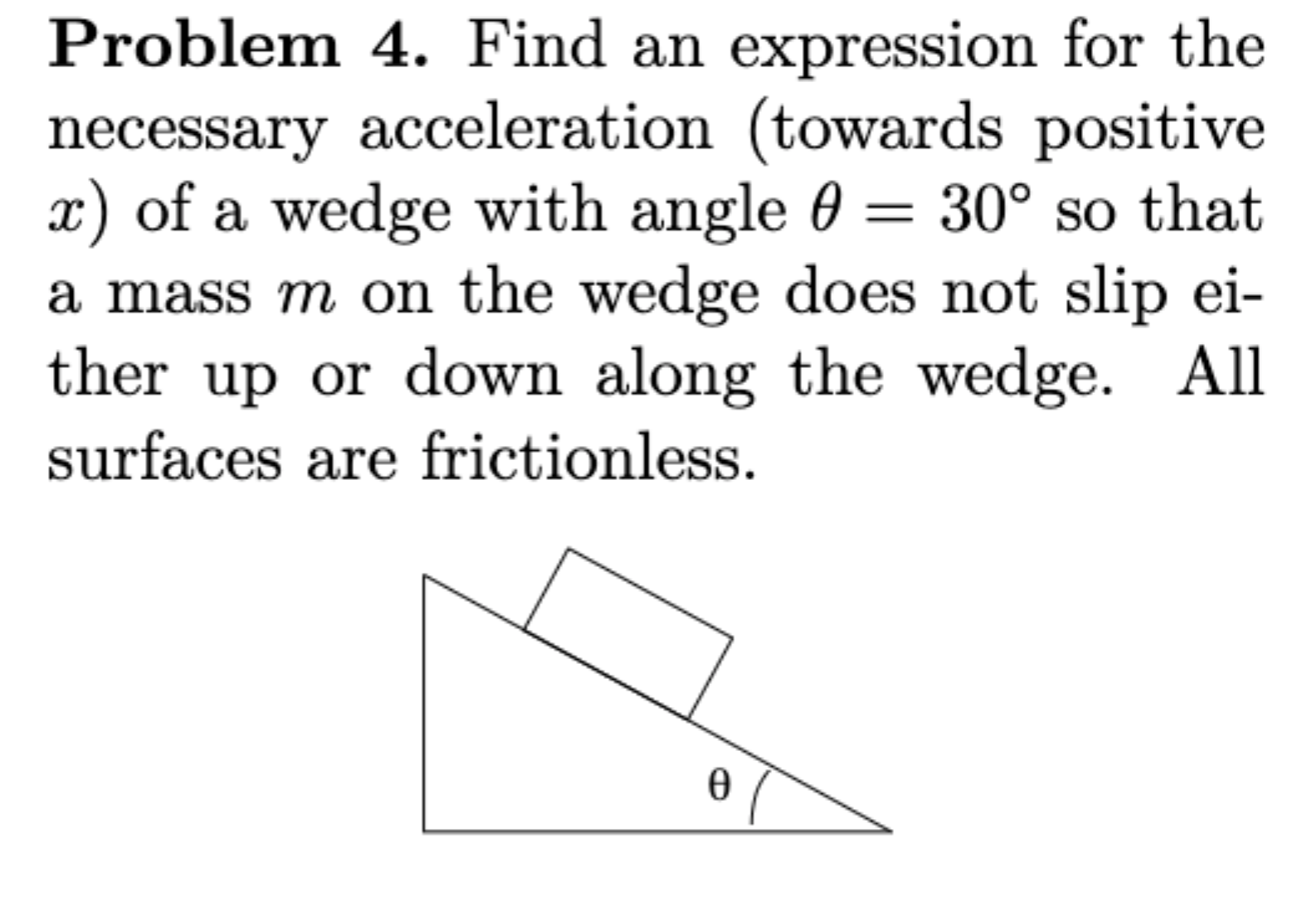 Solved Find an expression for thenecessary acceleration | Chegg.com