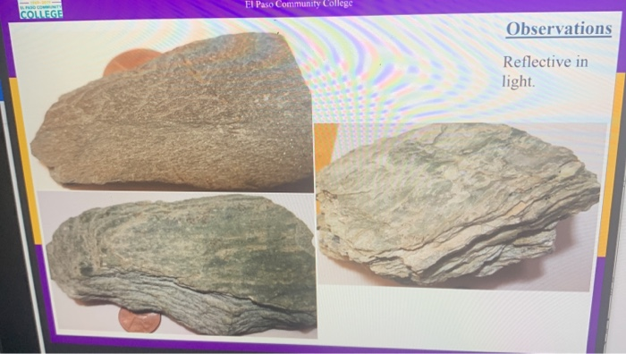 Solved Geology for Engineers Lab 4 Activity 2-Identification | Chegg.com