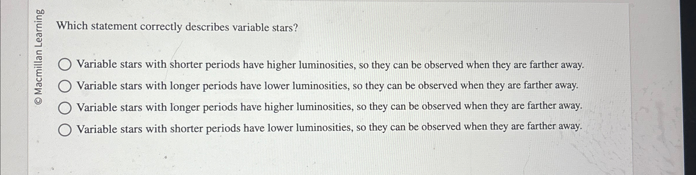 Solved Which statement correctly describes variable | Chegg.com