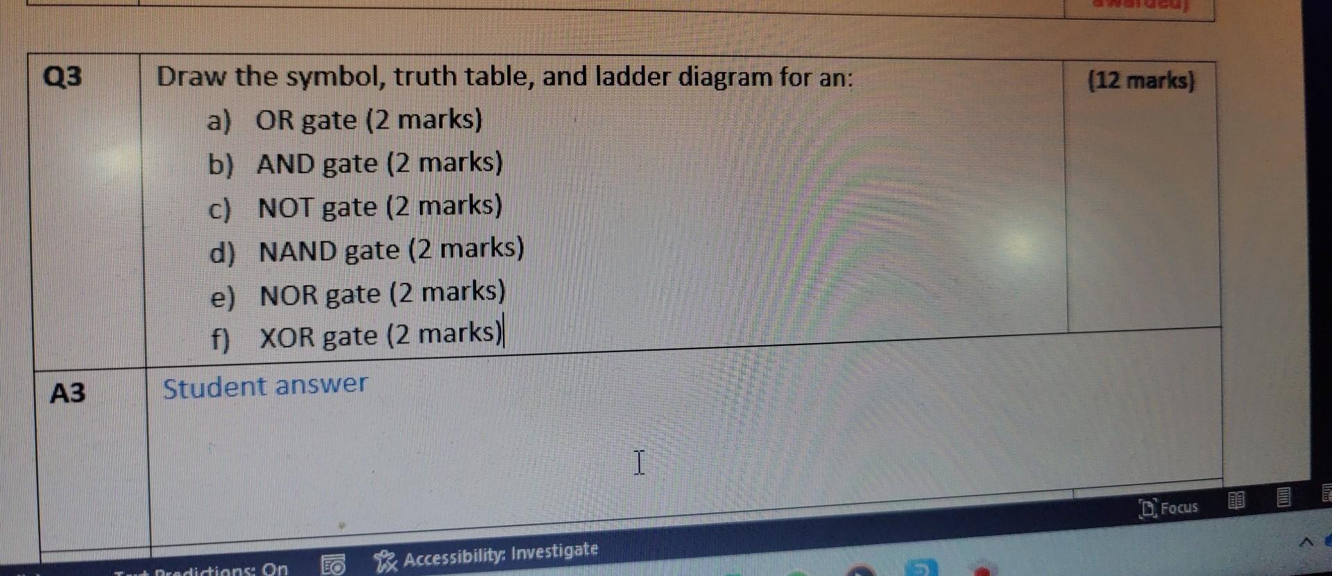 Solved \begin{tabular}{|l|l|l|} \hline Q3 Draw the symbol, | Chegg.com