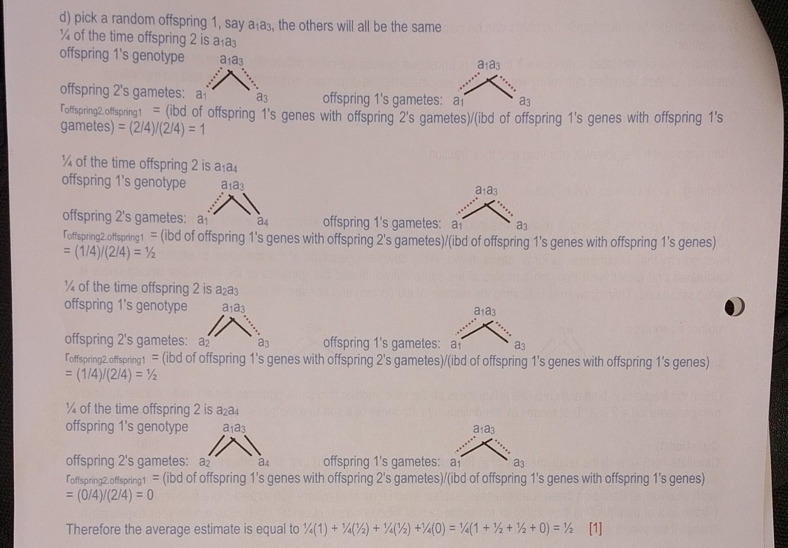 Solved This is a genetics quetistion (kin selection).The | Chegg.com