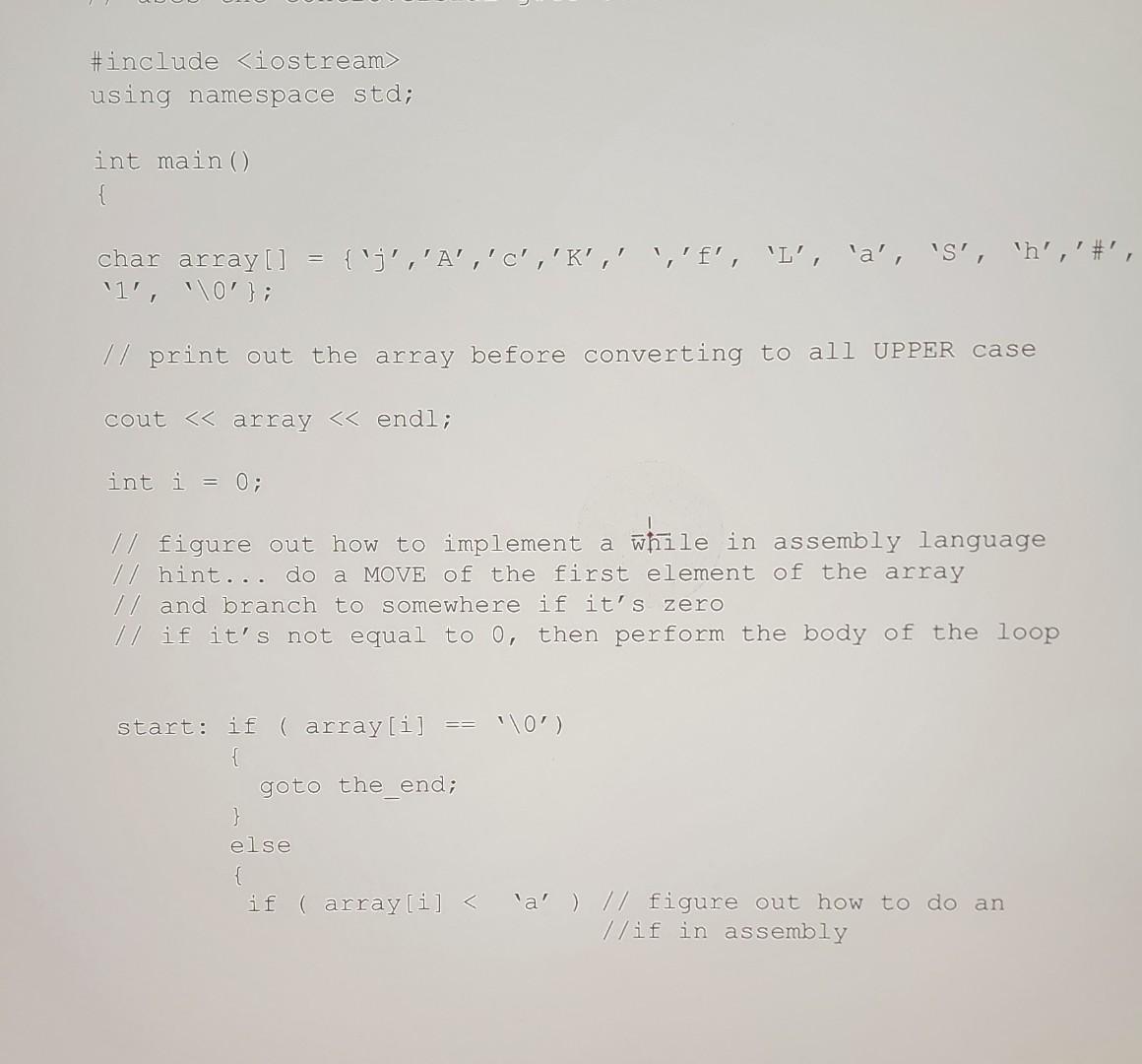 Solved You are to write an ARM assembly language program | Chegg.com Solved You are to write an ARM assembly language program | Chegg.com