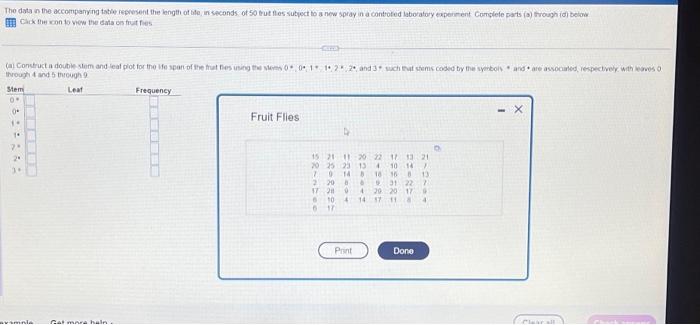 Solved Cark the con 10 vew the dats os fuct fies through 4 | Chegg.com
