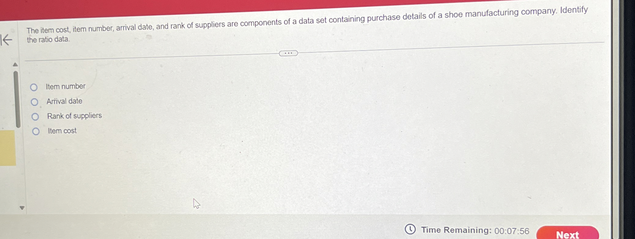 Solved Which of the following allow meaningful comparison of | Chegg.com
