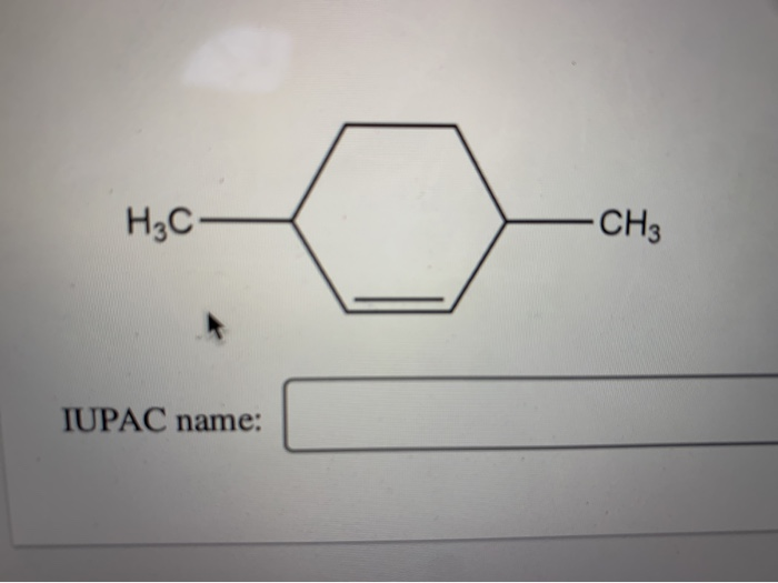 Solved Jame the cycloalkenes using IUPAC (systematic) names | Chegg.com