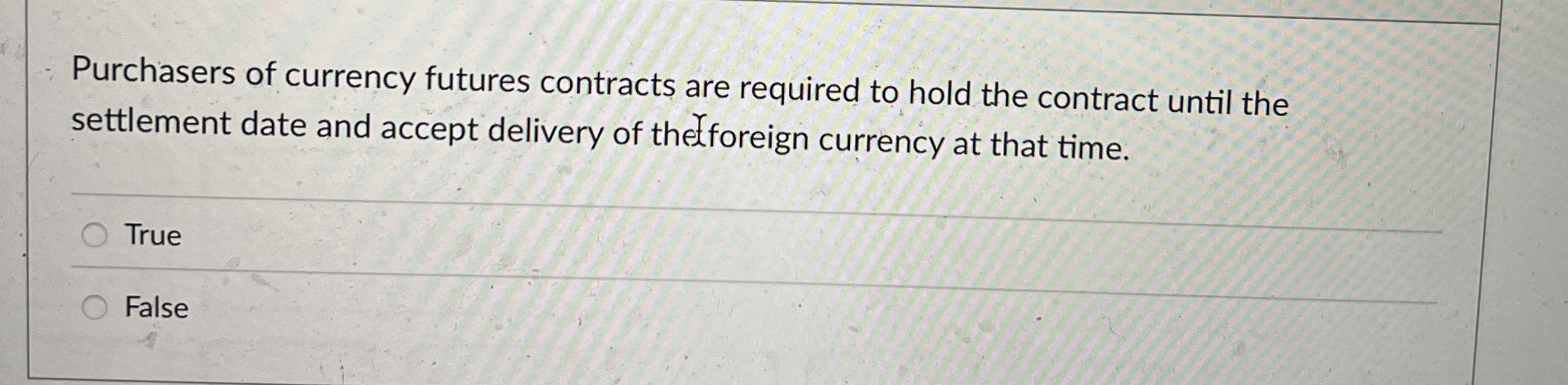 Solved Purchasers of currency futures contracts are required | Chegg.com