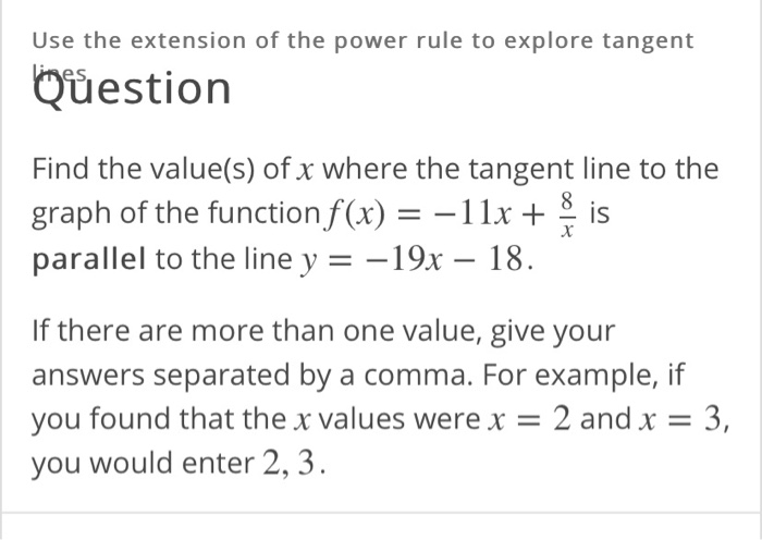 Solved Use the extension of the power rule to explore | Chegg.com