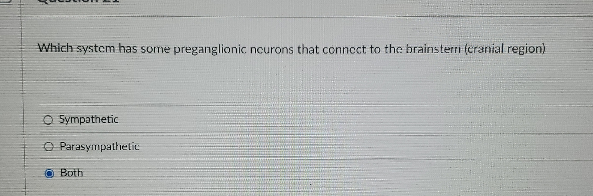 High Quality SOLUTION Which system has some preganglionic neurons that | Chegg.com
