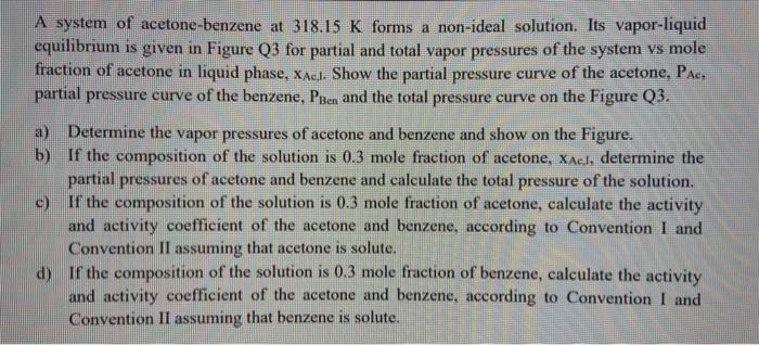 Solved A system of acetone-benzene at 318.15 K forms a | Chegg.com