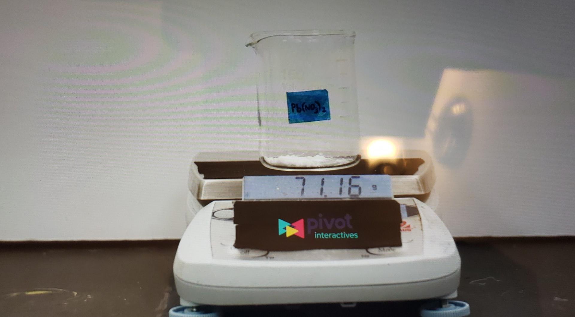 Solved In trial 1 how many grams of lead II iodide were | Chegg.com