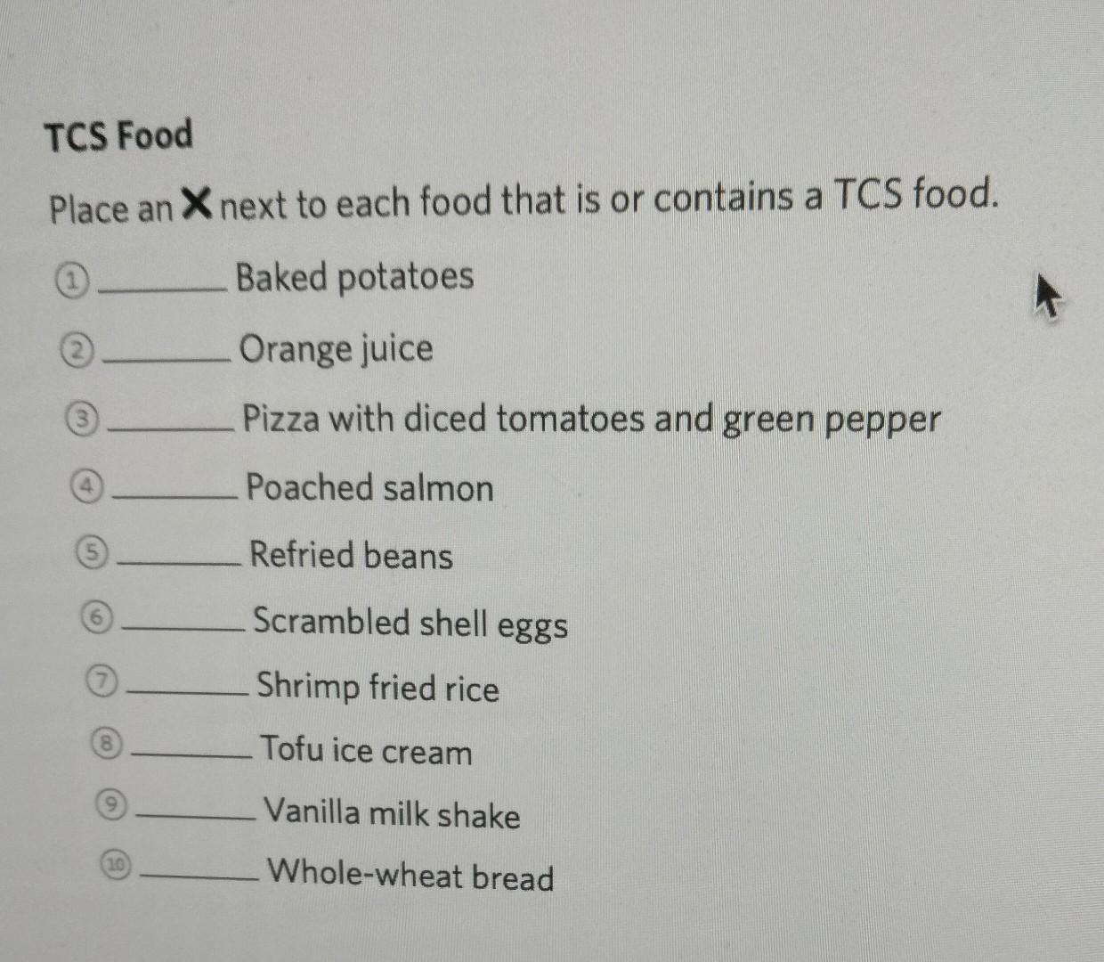 Solved True or False? (1) A food handler's hands can | Chegg.com