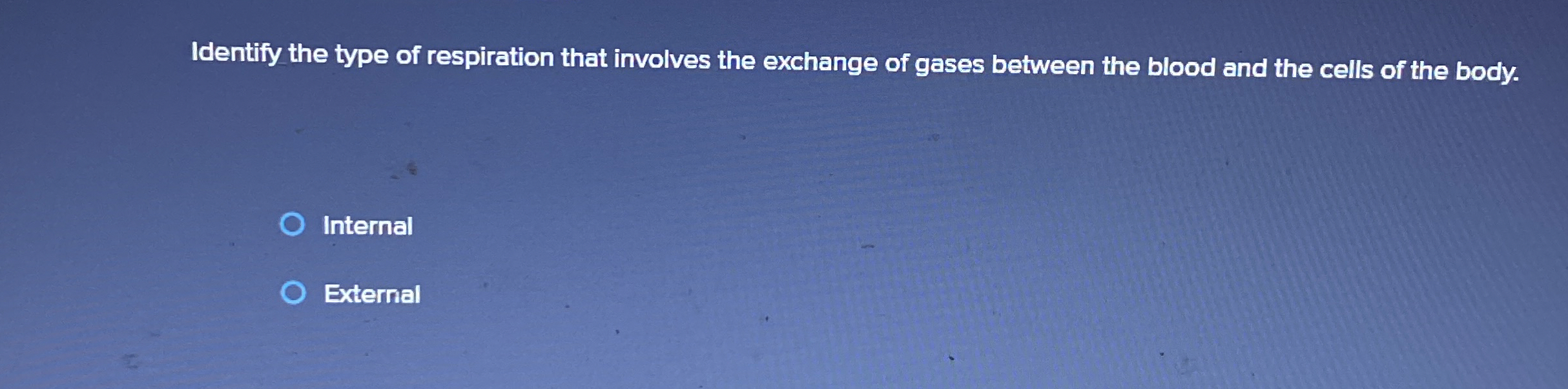 High Quality SOLUTION Identify the type of respiration that involves the | Chegg.com