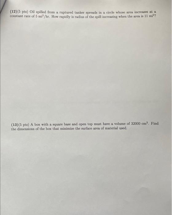 Solved (1)(4 pts) Sketch the graph of a function f that | Chegg.com