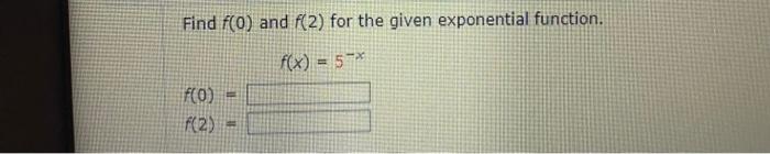 Solved Simplify the expression. a45a5Find f(0) and f(2) for | Chegg.com