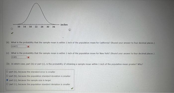 Solved (a) al innall lor Callonia. (b) x(b) What is the | Chegg.com