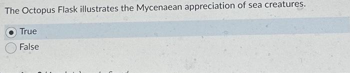 The Octopus Flask illustrates the Mycenaean | Chegg.com
