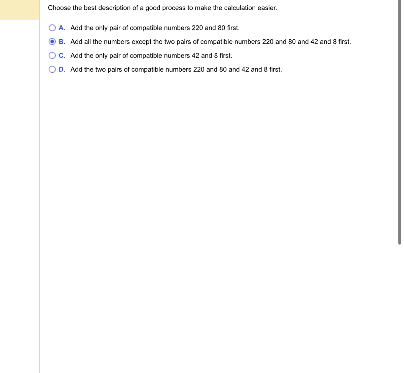 Solved Choose the best description of a good process to make | Chegg.com