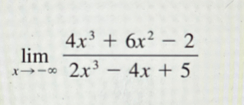 Solved Evaluate the limit | Chegg.com