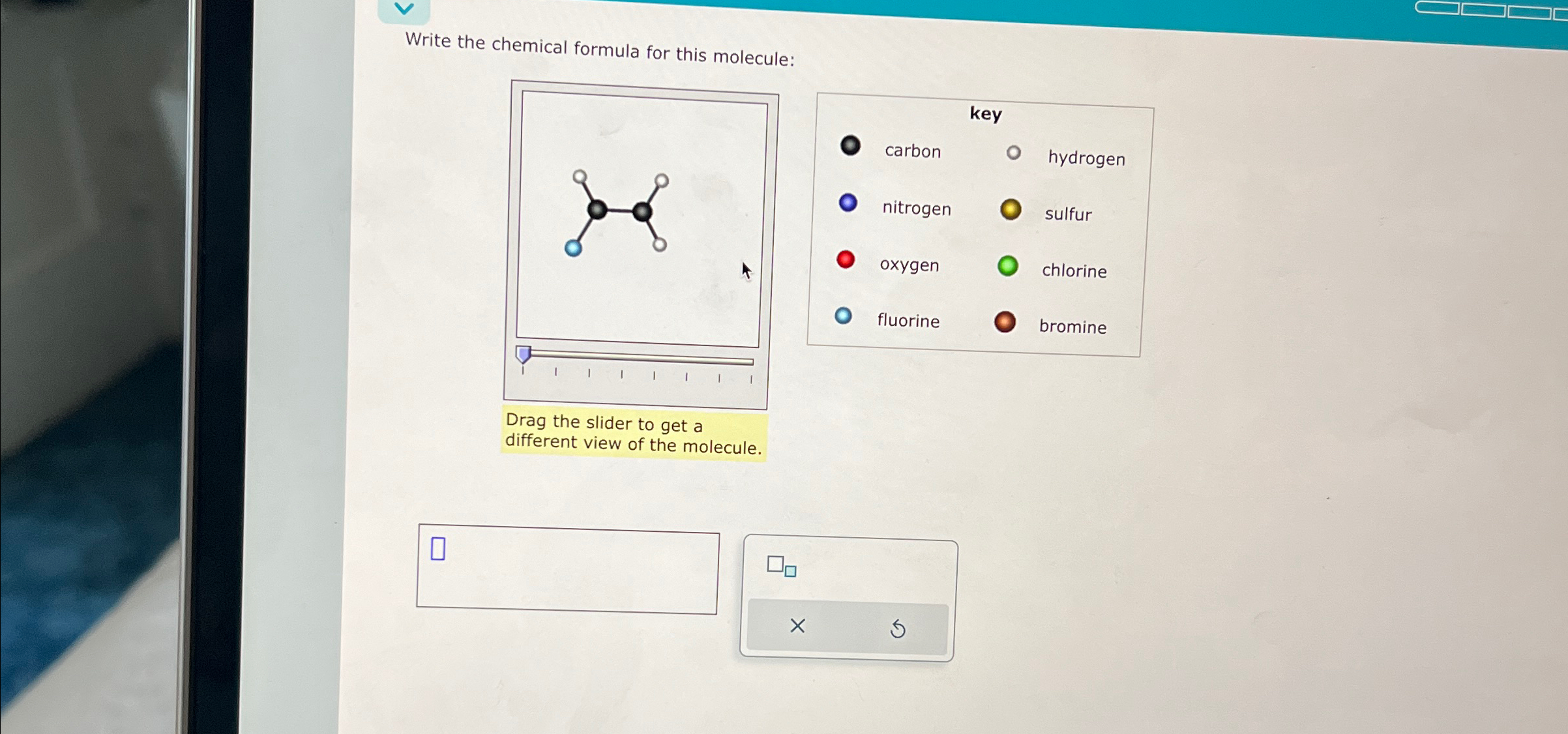 Solved Write the chemical formula for this | Chegg.com