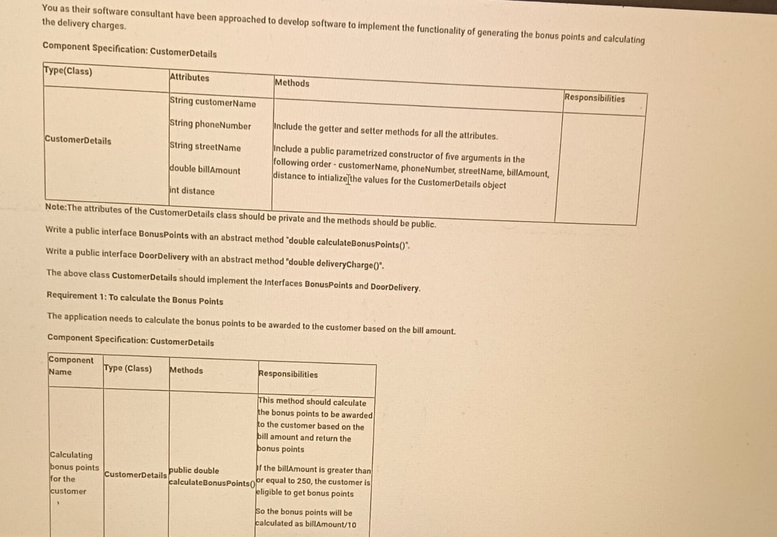 Solved Computer science ﻿You as their software consultant | Chegg.com