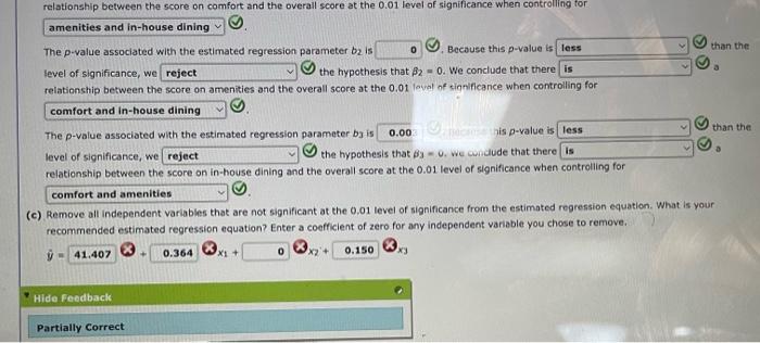 Solved (a) Determine the estimated multiple linear | Chegg.com