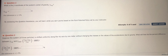 Solved Open Assignment Interactive Exercises 12.01 Center of | Chegg.com