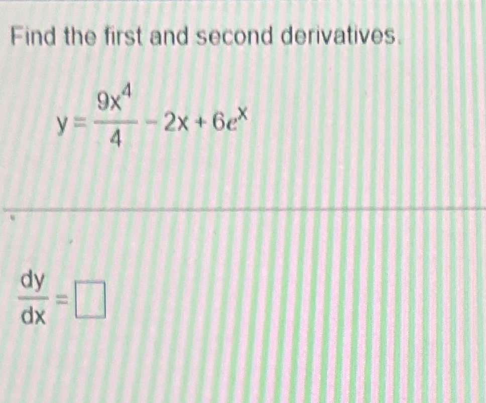 Solved Find the first and second | Chegg.com