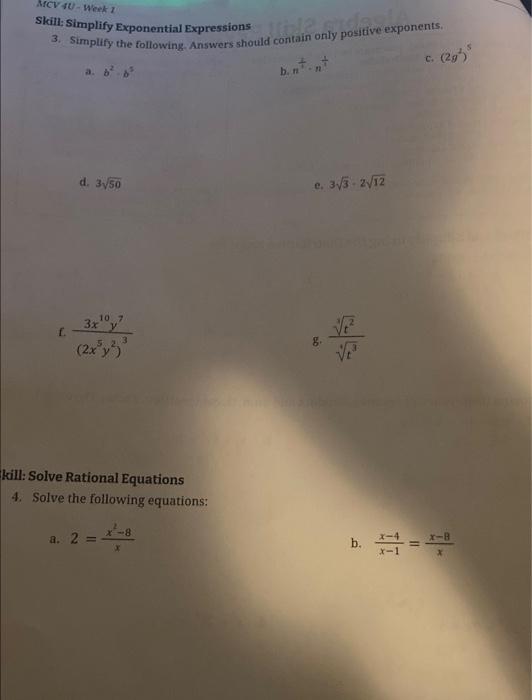 Solved a. b2−b3 b. n+⋅n21 d. 350 e. 33⋅212 f. (2x5y2)33x10y7 | Chegg.com