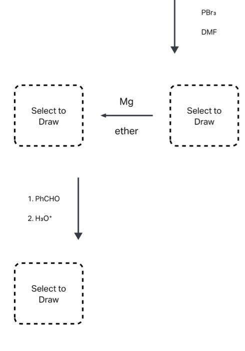 Solved Draw The Missing Organic Structures Or Select The