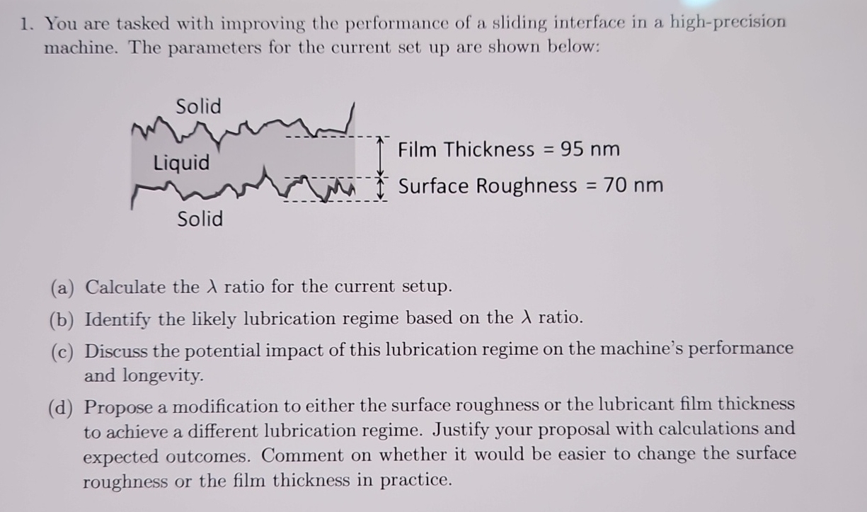 Solved You are tasked with improving the performance of a | Chegg.com