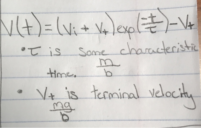 Solved For the following equation looking at one dimensional | Chegg.com