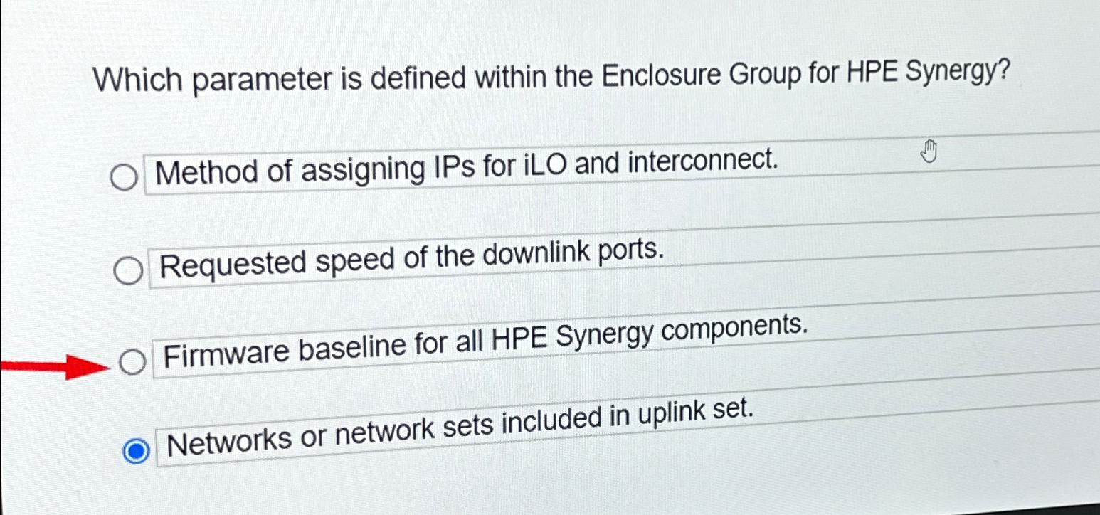 Solved Which parameter is defined within the Enclosure Group | Chegg.com