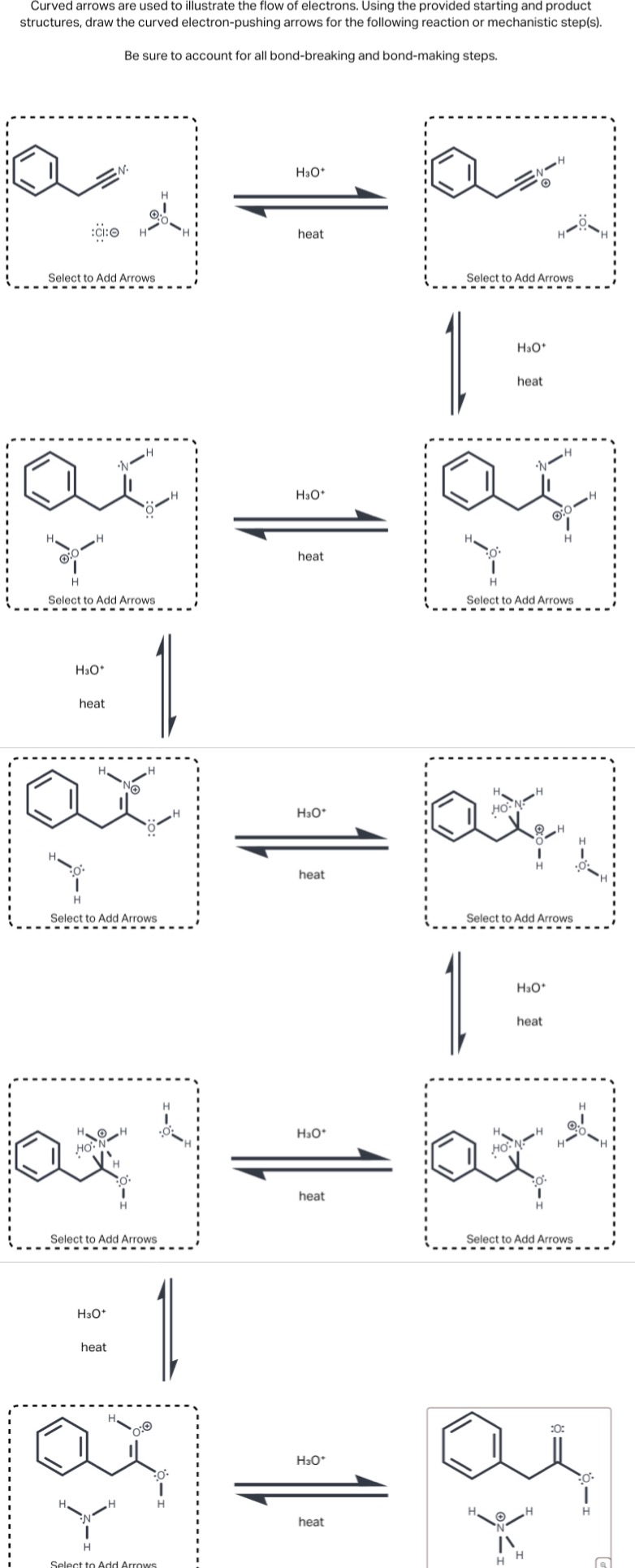 Solved Curved arrows are used to illustrate the flow of | Chegg.com