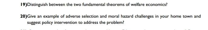 Solved Distinguish between the two fundamental theorems of | Chegg.com