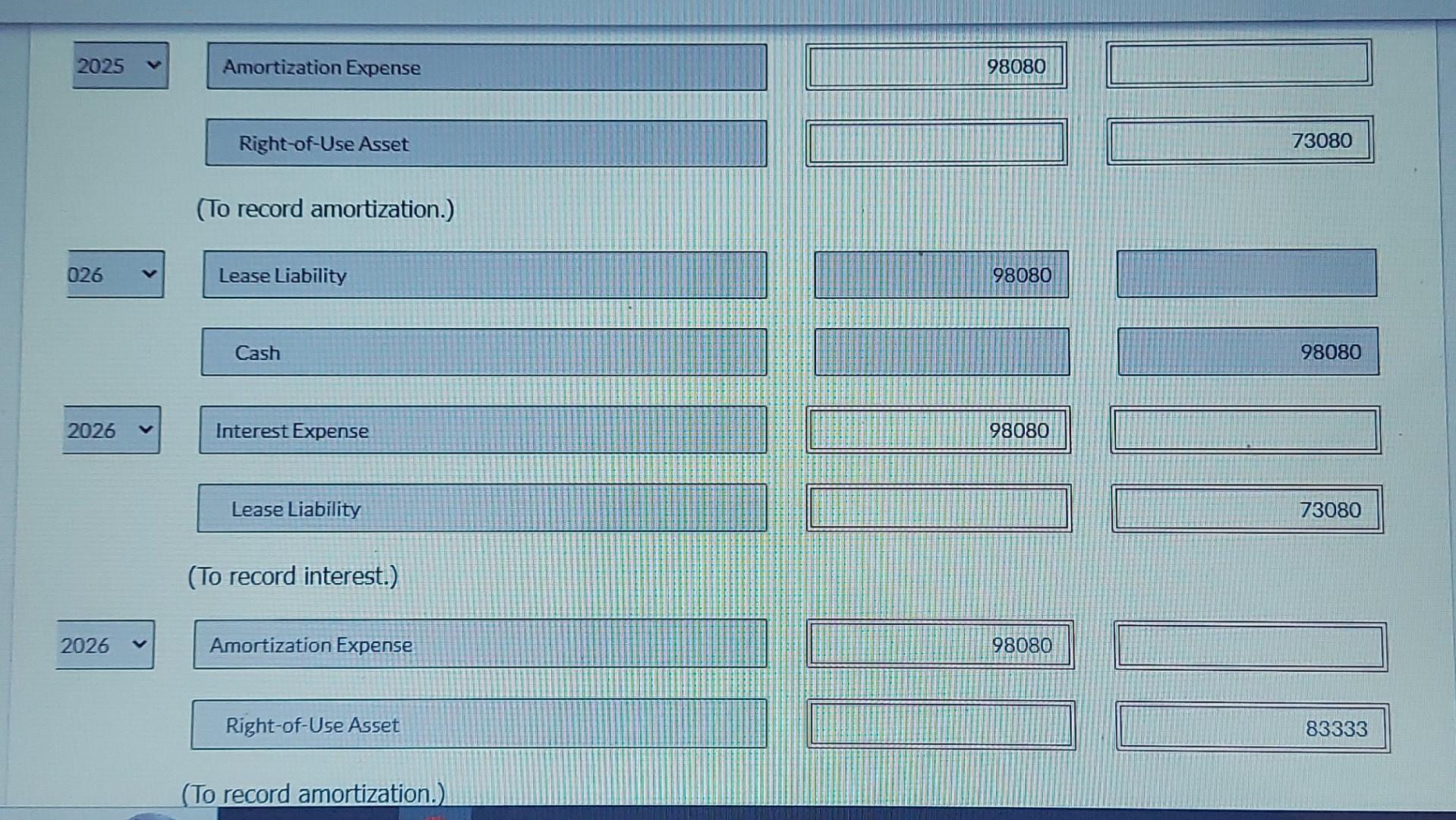 The following facts pertain to a non-cancelable lease | Chegg.com