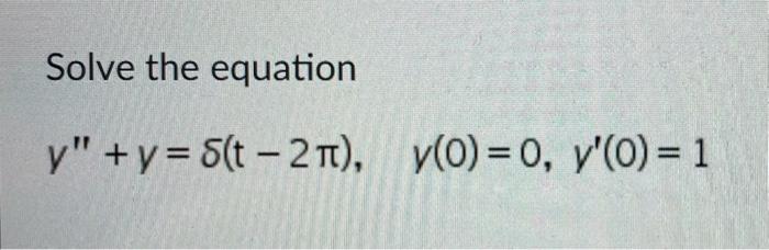 Solved Help me solve this differential equation math | Chegg.com