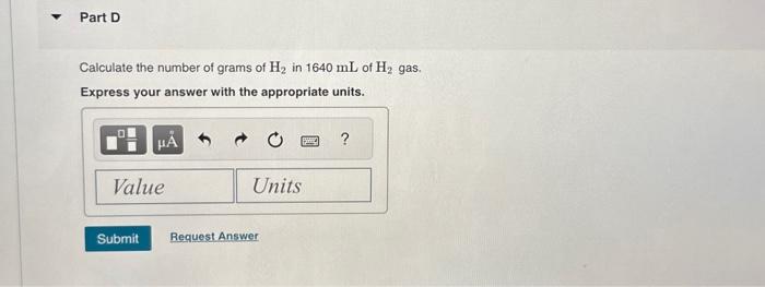 Solved Calculate the number of moles of O2 in 2.12 L of O2 | Chegg.com