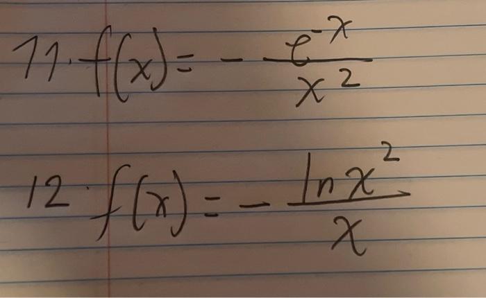 Solved In Exercises 11 and 12, find (a) domain, (b) | Chegg.com