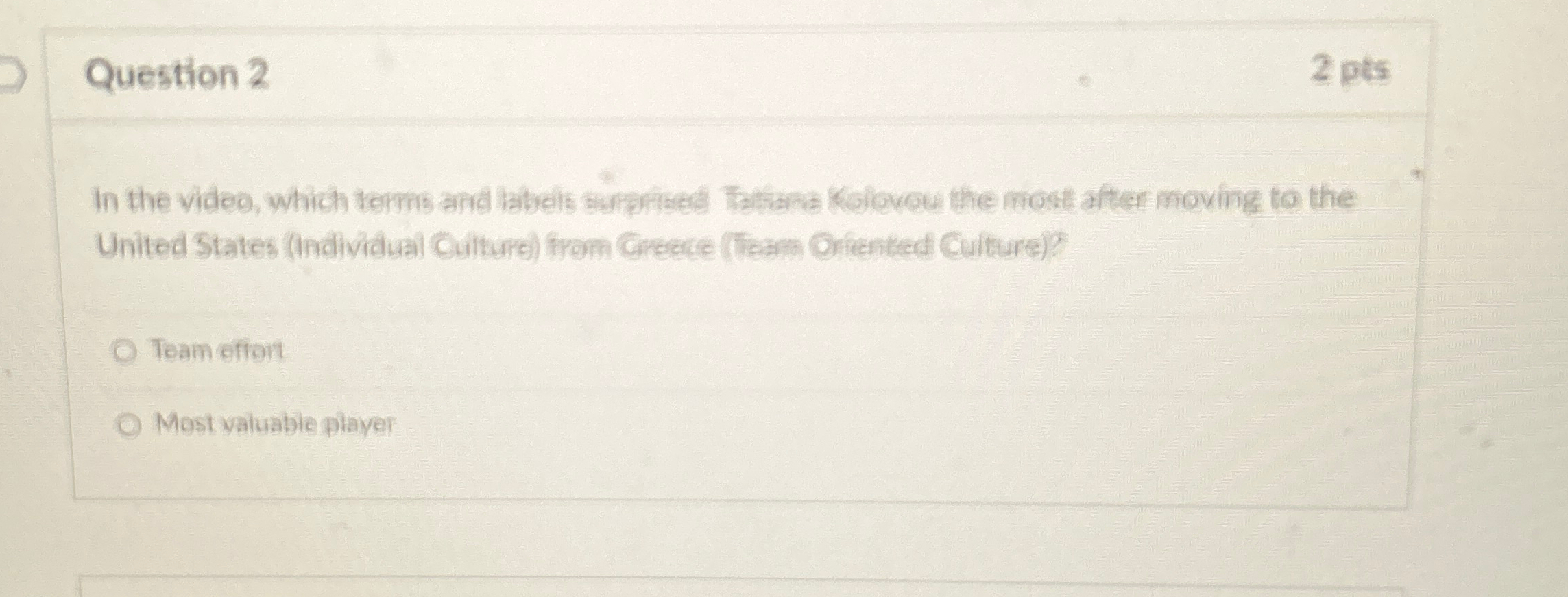 Solved Question 22 ﻿ptsIn the video, which torms and latels | Chegg.com