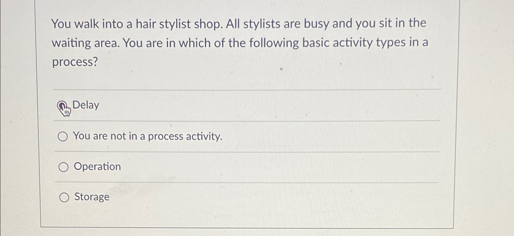 Solved You walk into a hair stylist shop. All stylists are | Chegg.com