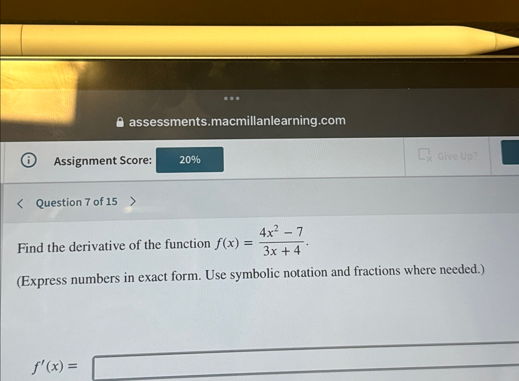 Solved assessments.macmillanlearning.com(i) ﻿Assignment | Chegg.com