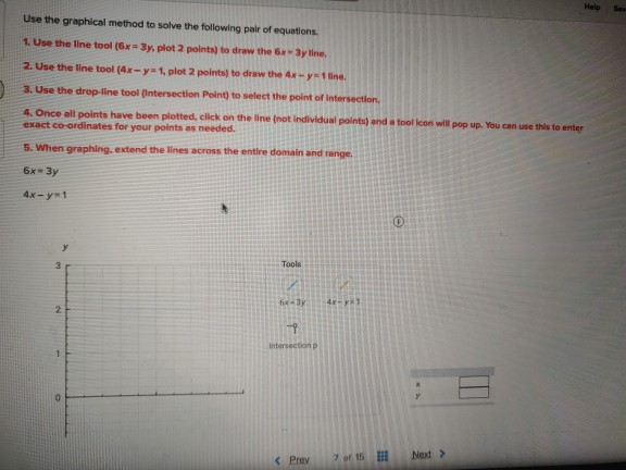 Solved Help Use the graphical method to solve the following | Chegg.com